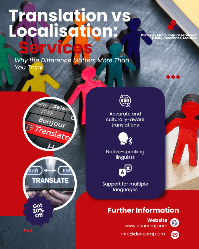 Translation vs Localisation I Transcription & Transliteration Services ...